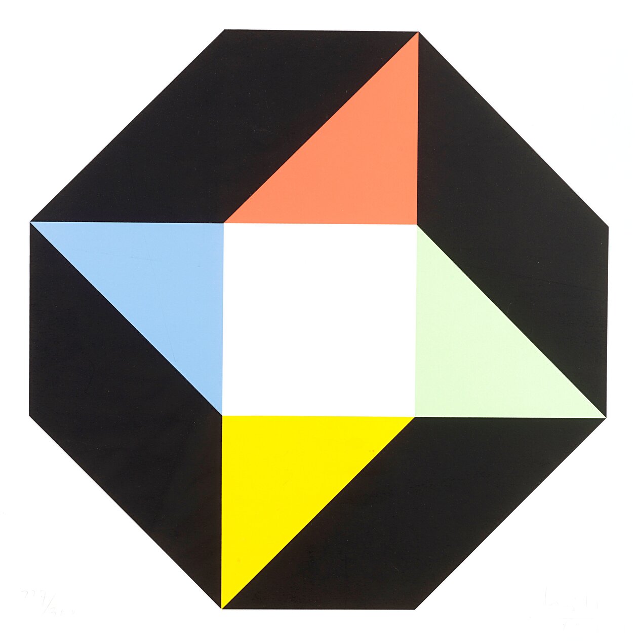 Radiation of the Square to the Octagon Limited Edition Serigraph by Max ...