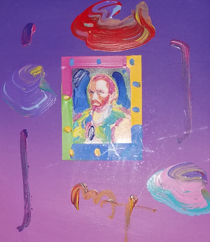 Peter Max Original Paintings, Watercolors, Drawings And Works On Paper ...