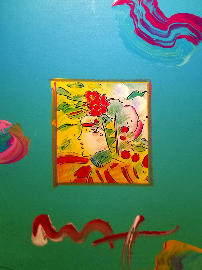 Peter Max Original Paintings, Watercolors, Drawings And Works On Paper ...