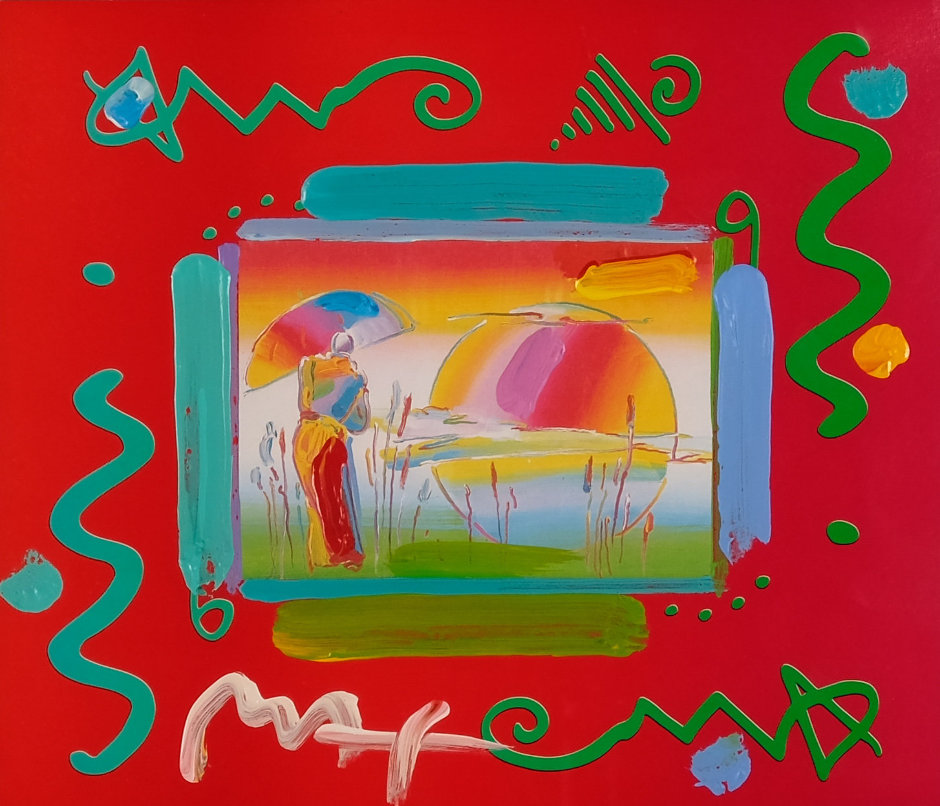 Peter Max Original Paintings, Watercolors, Drawings And Works On Paper ...