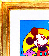 Peter Max, Mickey Mouse (Full Body) 1996, unique by Peter Max - For ...