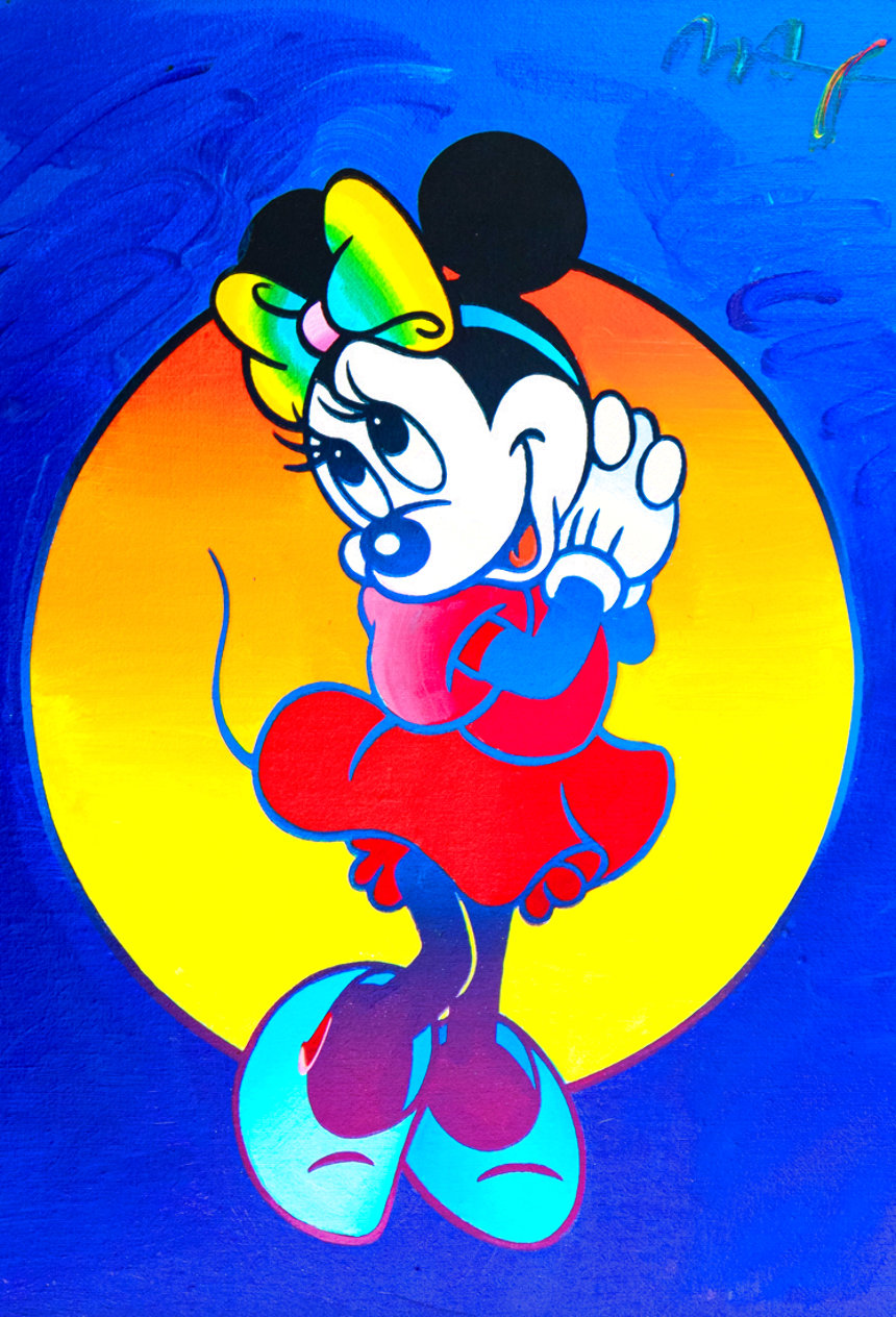 Peter Max, Minnie Mouse (Full Body), 1996 by Peter Max - For Sale on ...