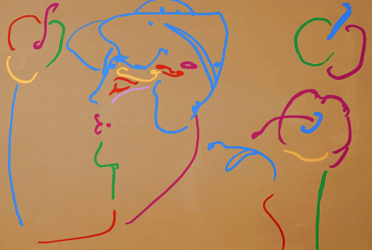 Woman in Profile 1973 Limited Edition Silkscreen by Peter Max - For ...