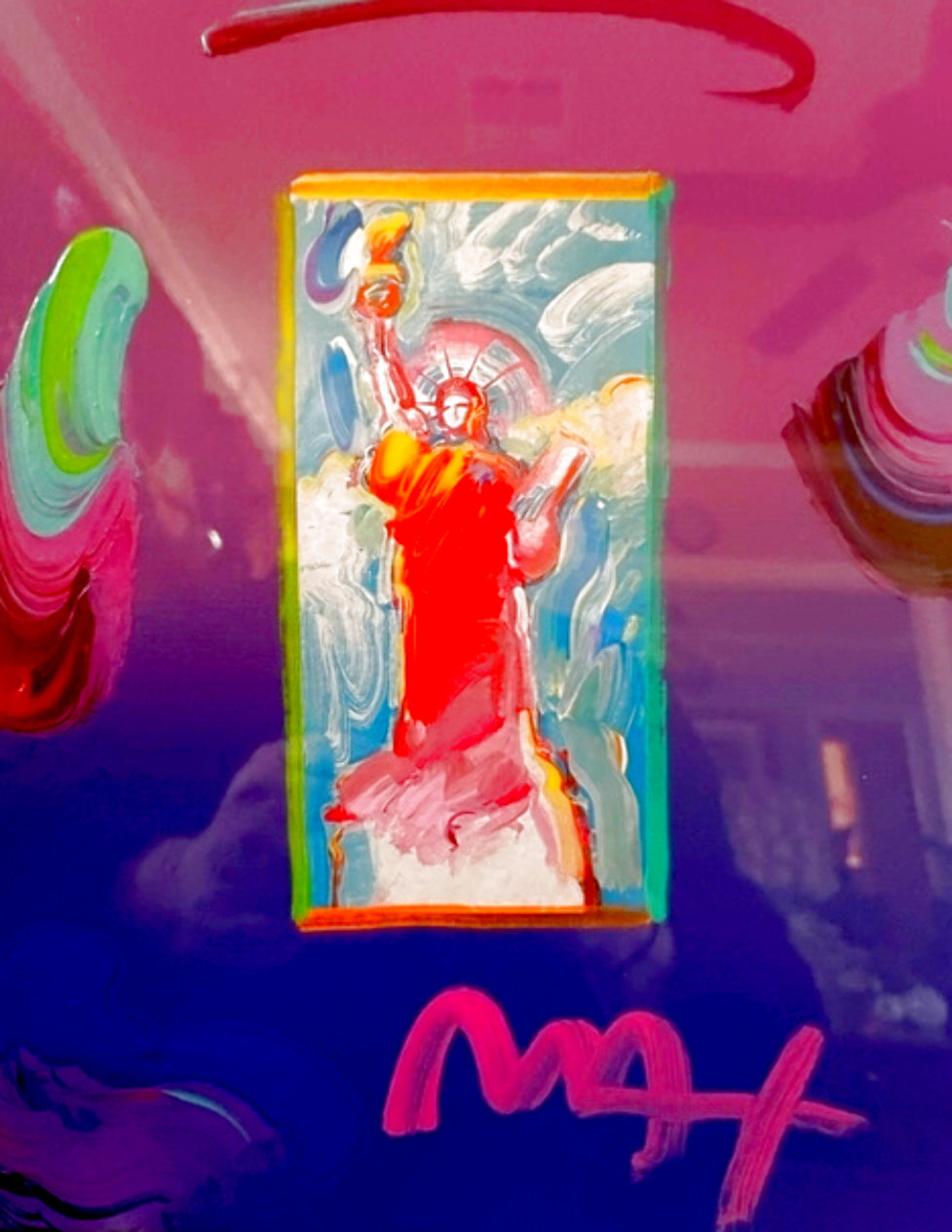Statue of Liberty 2017 Mixed Media 22x18 by Peter Max - For Sale on Art ...