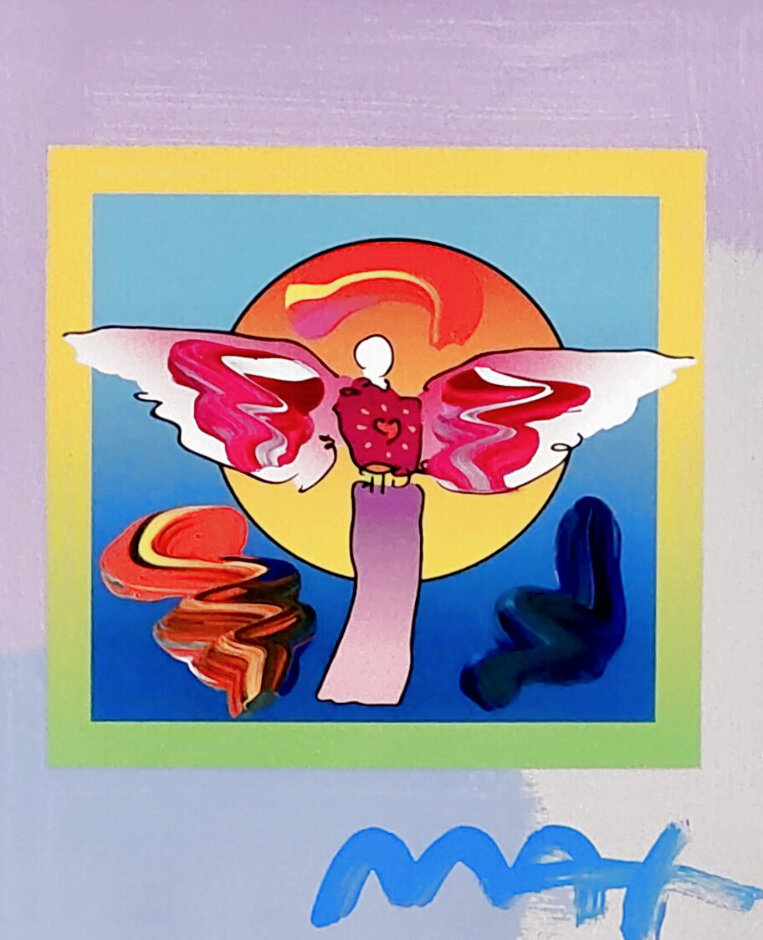 Peter Max Original Paintings, Watercolors, Drawings And Works On Paper ...