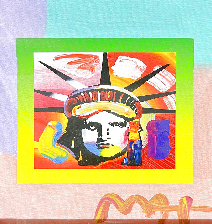 Peter Max Original Paintings, Watercolors, Drawings And Works On Paper ...