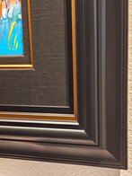 Rainbow Umbrella Man in Reeds 2018 Limited Edition Serigraph by Peter ...