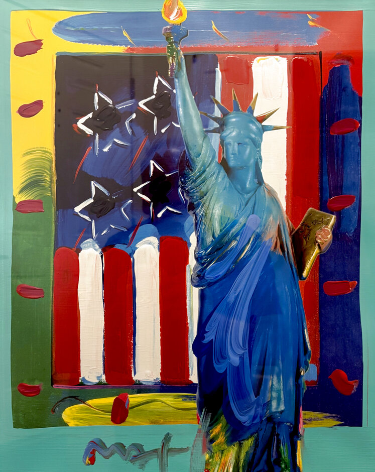 Peter Max Original Paintings, Watercolors, Drawings And Works On Paper ...