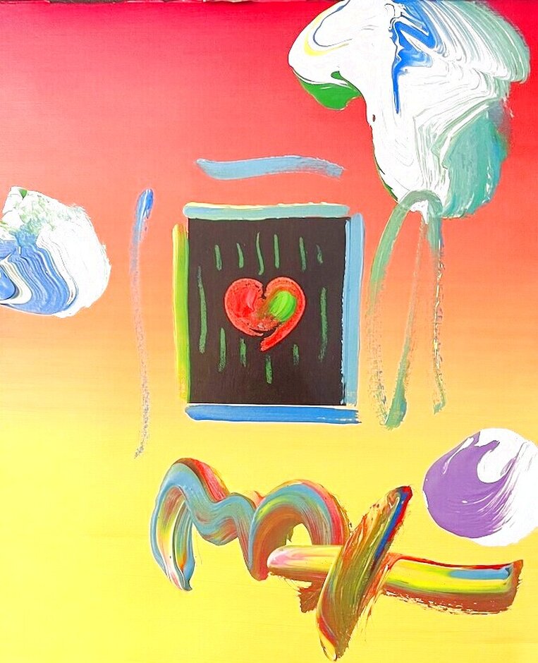 Peter Max Original Paintings, Watercolors, Drawings And Works On Paper ...
