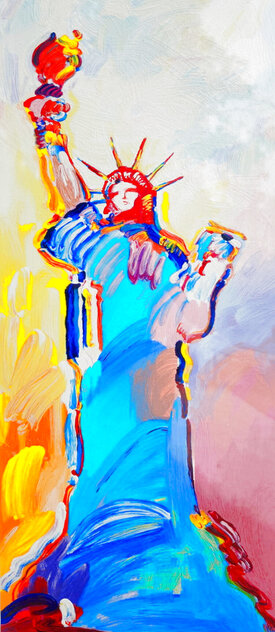 Umbrella Man 2018 Framed Limited Edition Serigraph by Peter Max - For ...
