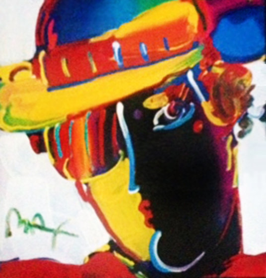 Without Borders Unique 11x8 by Peter Max