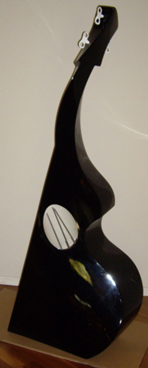 Bass Guitar Resin Sculpture 1995 by Rick Mcintyre - For Sale on Art ...