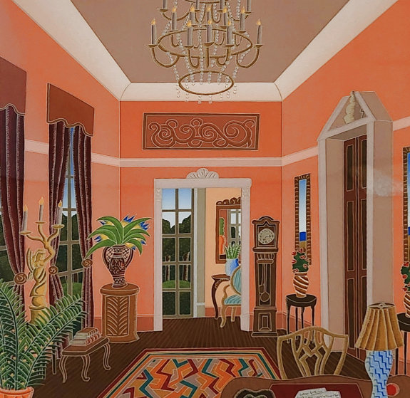 Wilton House Limited Edition Serigraph by Thomas Frederick McKnight ...
