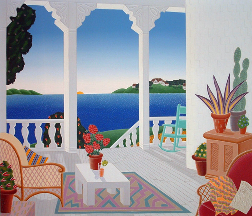 Thomas Frederick McKnight Original Paintings, Watercolors, Drawings And ...