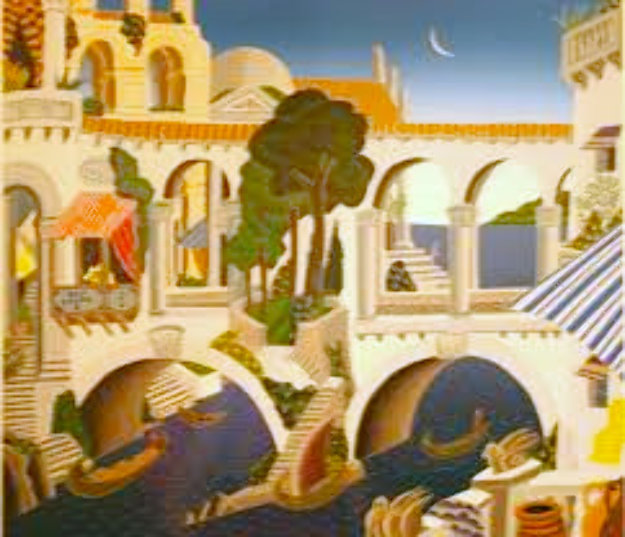 Classical Bridge by Thomas Frederick McKnight - For Sale on Art Brokerage