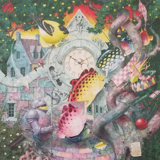 Ocean View, Crossing Under PP 1994 by Daniel Merriam - For Sale on Art ...