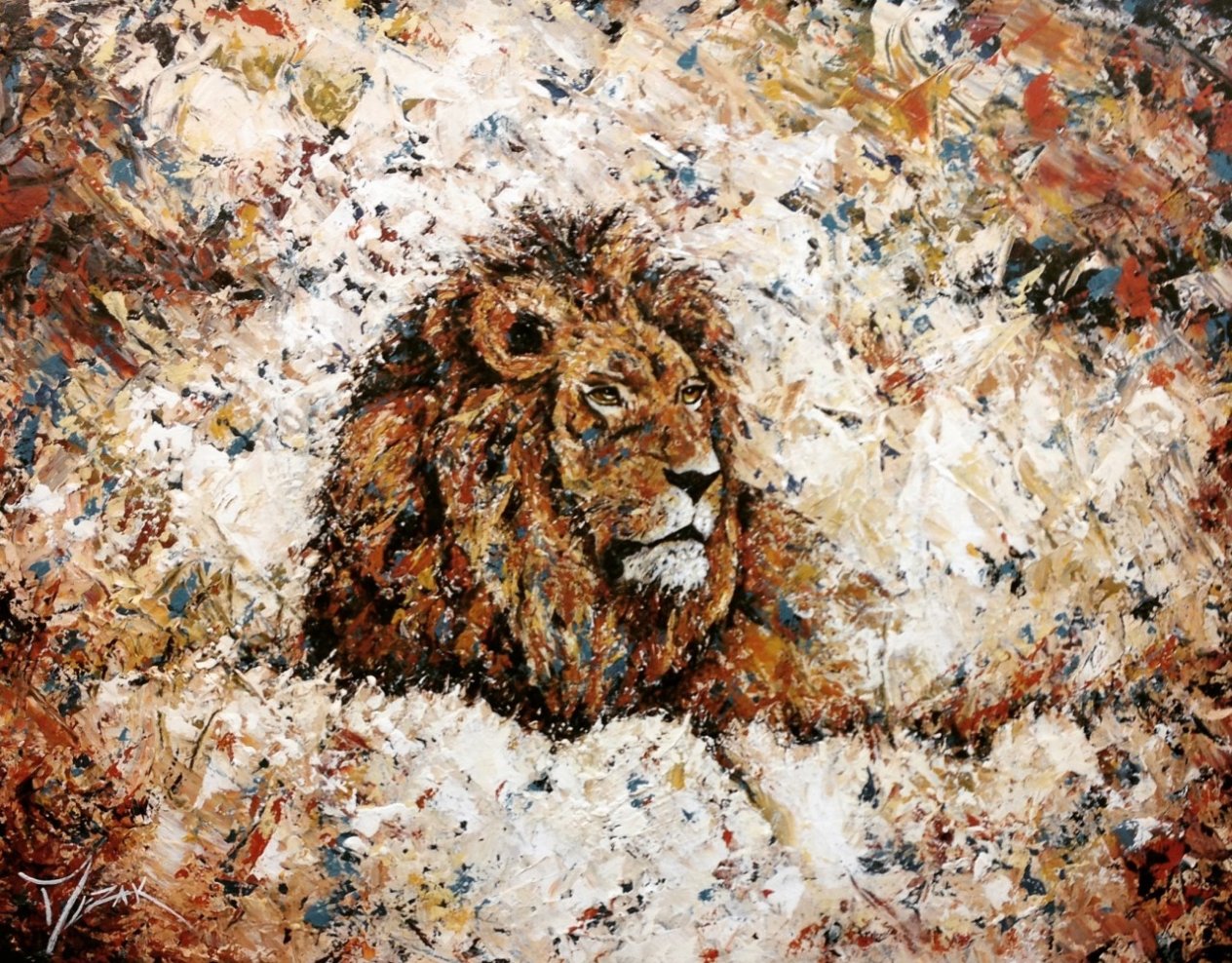 King 2015 30x40 by Trevor Mezak - For Sale on Art Brokerage