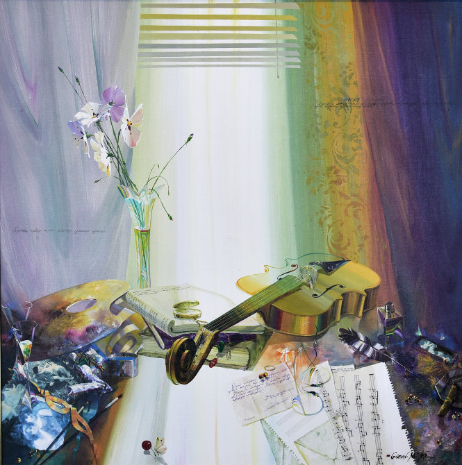 Park West Artist: Russian Artist Michael Gorban Paintings And Prints ...