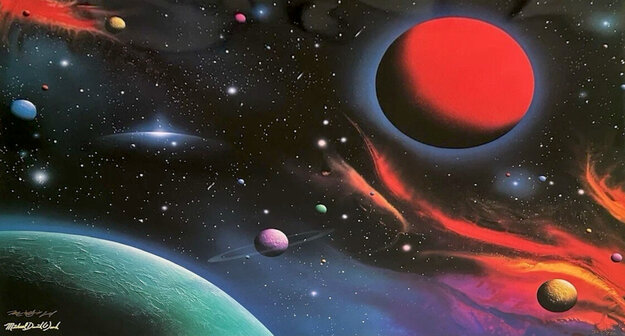 Prometheus 1999 Framed Limited Edition Lithograph 28x39 by Michael David Ward - For Sale on Art ...