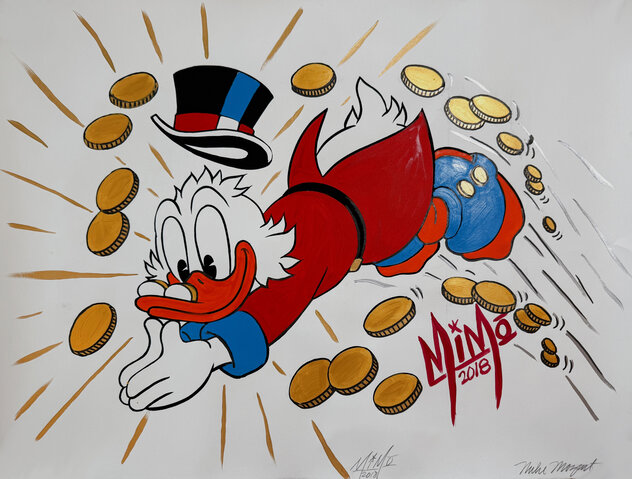 Monopoly Man with a Cigar 2019 Limited Edition Embellished Print 22x30 ...