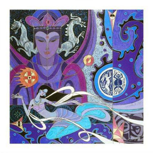 Guardians of the Moon Limited Edition Giclee on Canvas by Zu Ming Ho ...