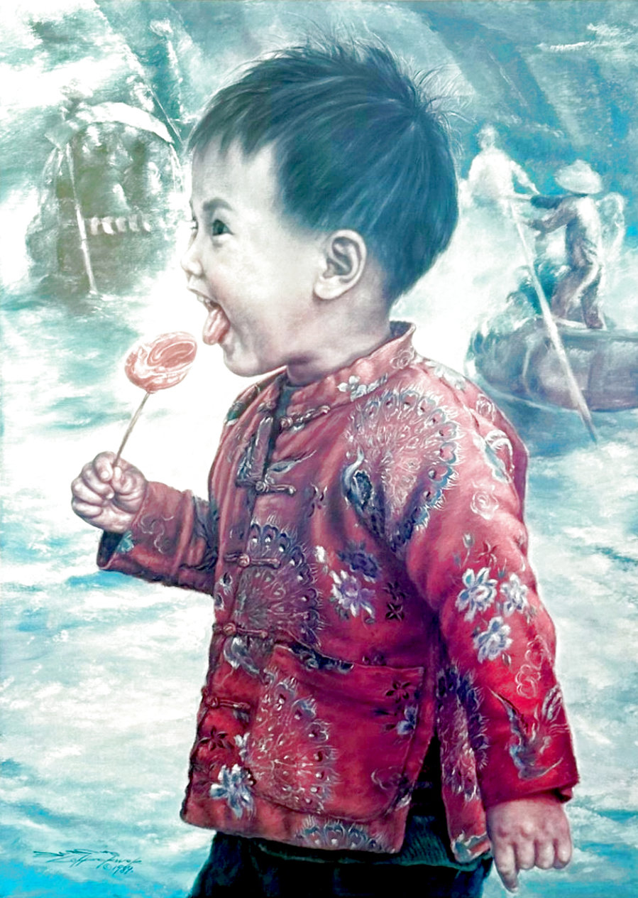 Wow, Sweet! 1991 Limited Edition Lithograph by Wai Ming - For Sale on ...