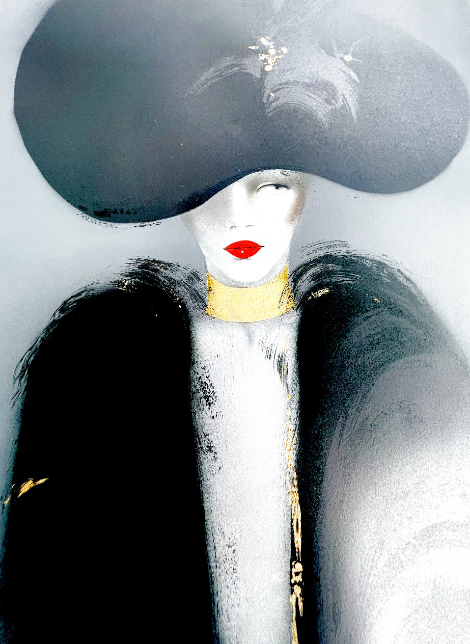 Untitled Portrait 1987 Lithograph 36x25 by Victoria Montesinos - For ...