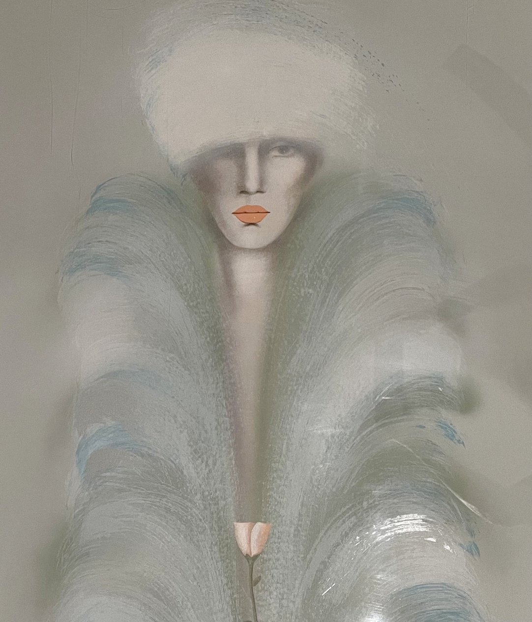 Rose Limited Edition Lithograph by Victoria Montesinos - For Sale on ...