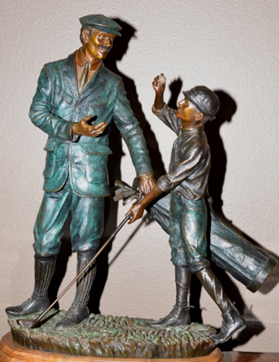 Keep Your Eye on the Ball Bronze Sculpture 1995 25 in by Clyde Morgan ...