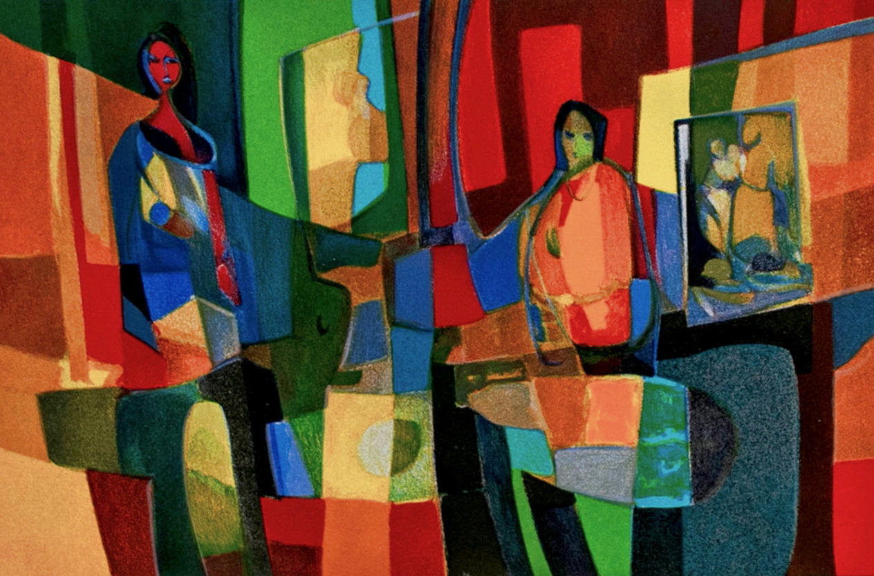 Magie De La Lumiere 2002 Limited Edition Lithograph by Marcel Mouly ...