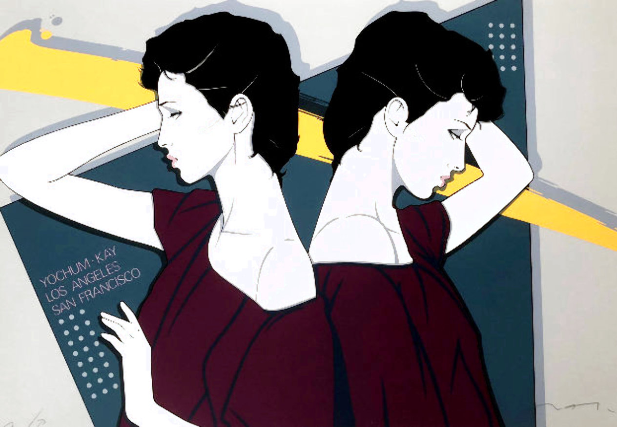 Yocham - Kay 1981 Serigraph 25x17 by Patrick Nagel - For Sale on Art ...