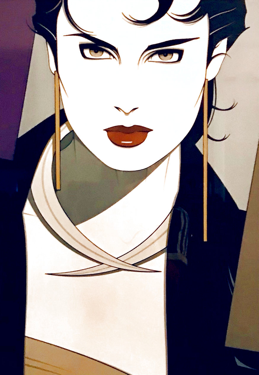 Gallery Michael EE Serigraph 29x18 by Patrick Nagel - For Sale on Art ...