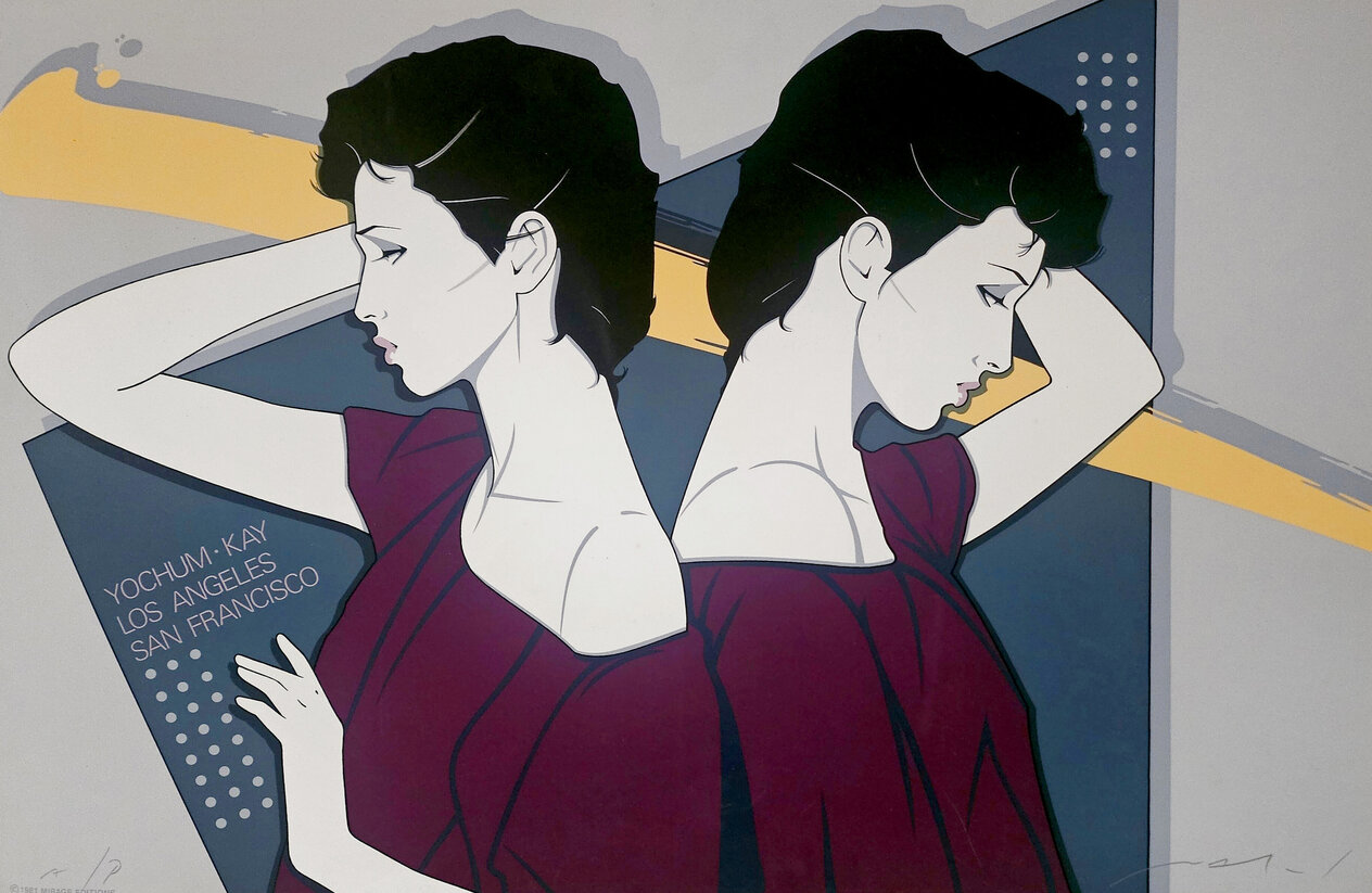 Yocham - Kay 1981 Limited Edition Serigraph by Patrick Nagel - For Sale ...