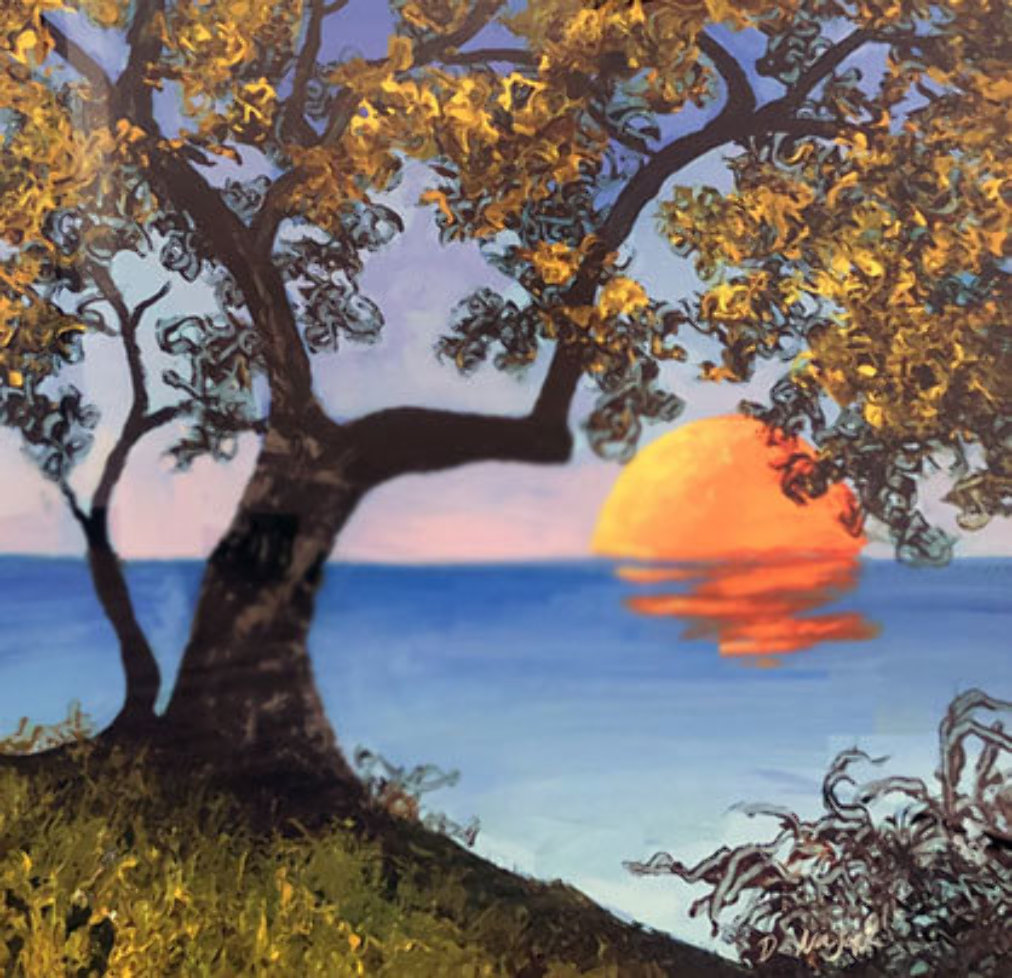 david najar landscape print, tree by David Najar