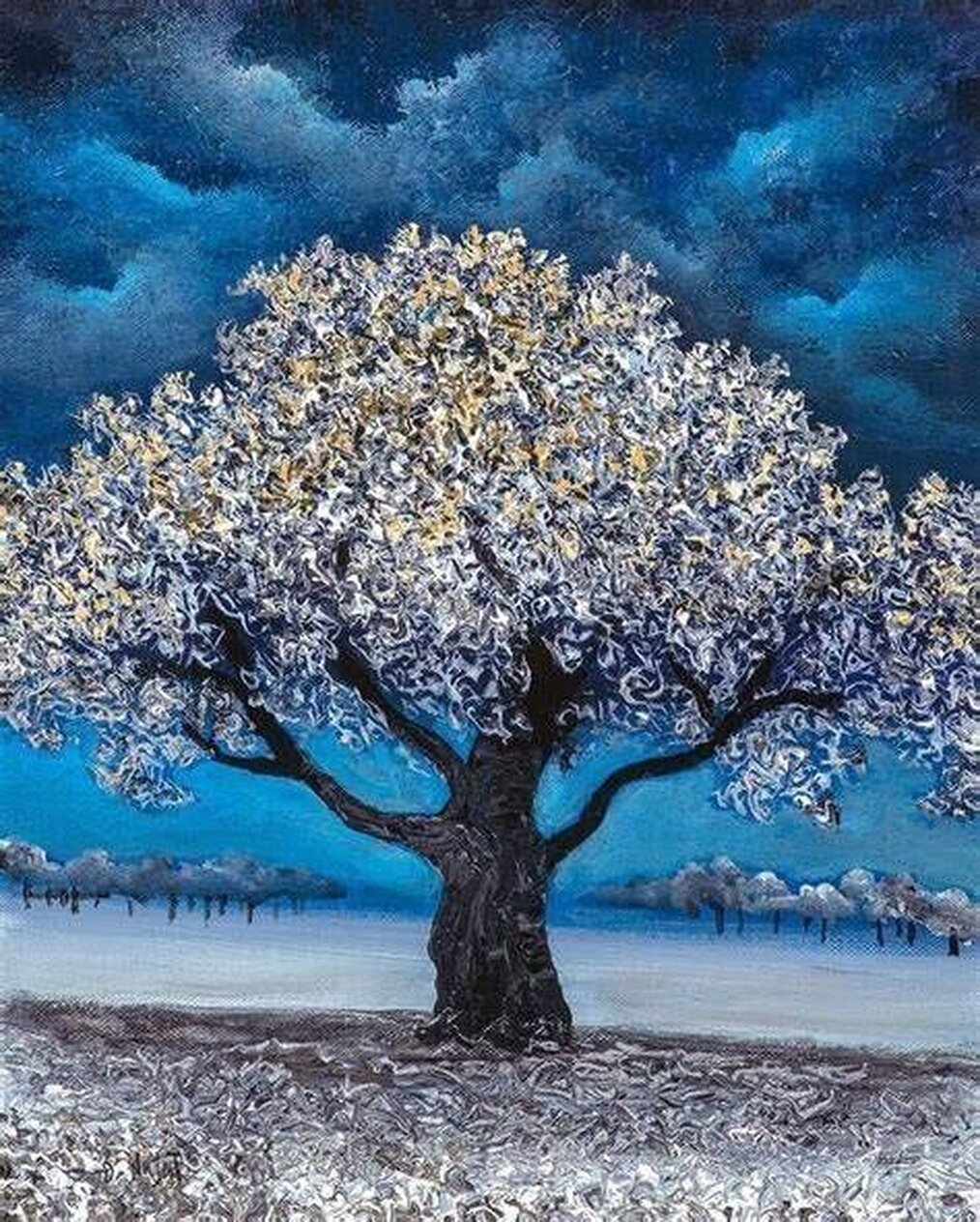 Blue Midnight Limited Edition Giclee by David Najar - For Sale on Art ...