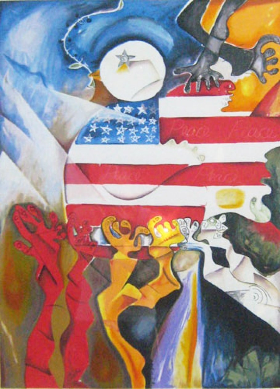 Peace Collector 1998 by Alexandra Nechita - For Sale on Art Brokerage