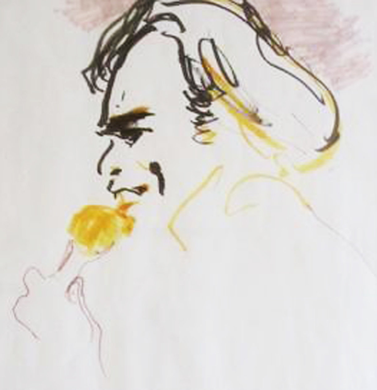 Neil Diamond 1984 21x15 by LeRoy Neiman - For Sale on Art Brokerage