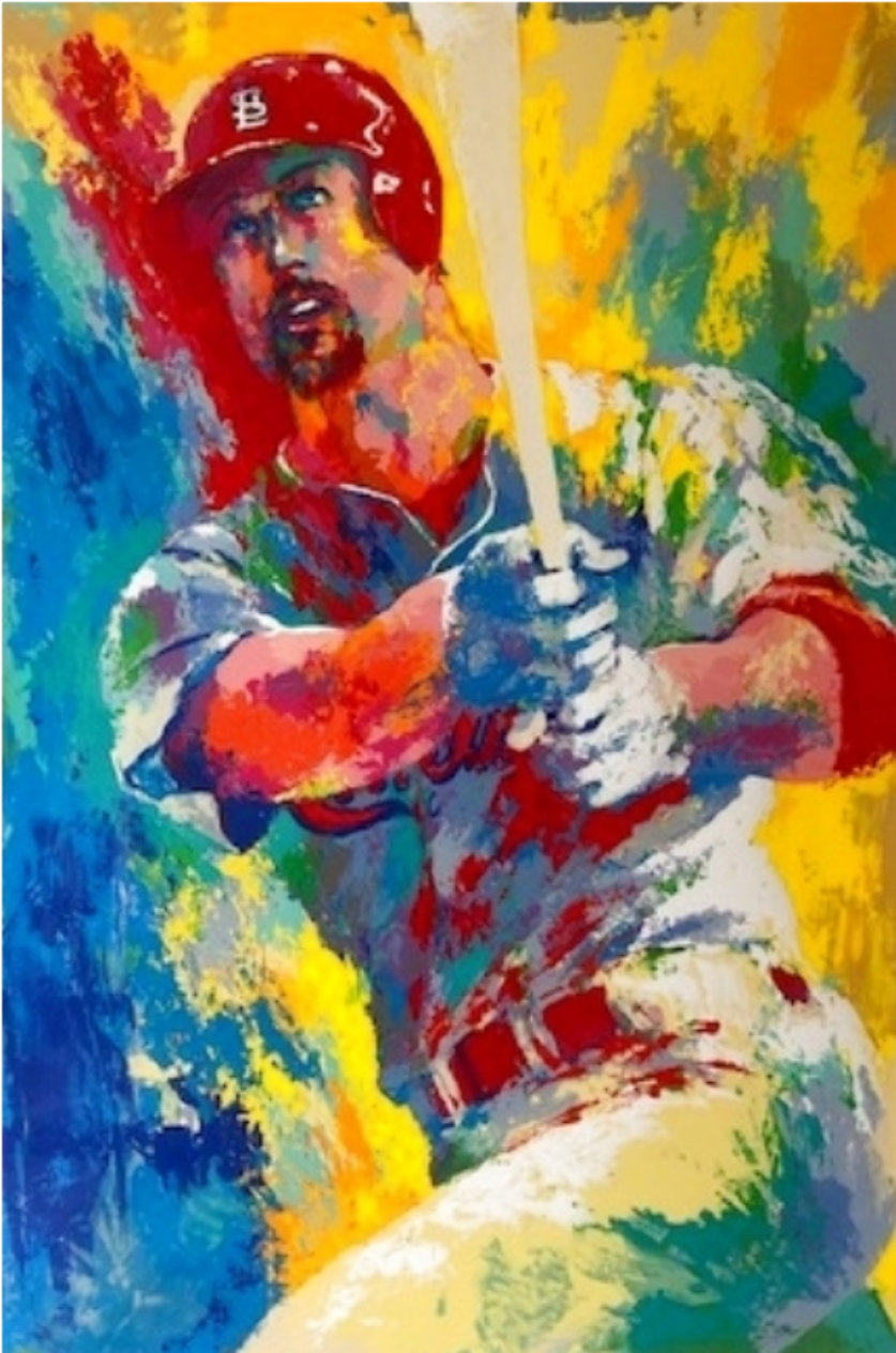LeRoy Neiman, print, Mark McGwire 1999 by LeRoy Neiman - For Sale on ...
