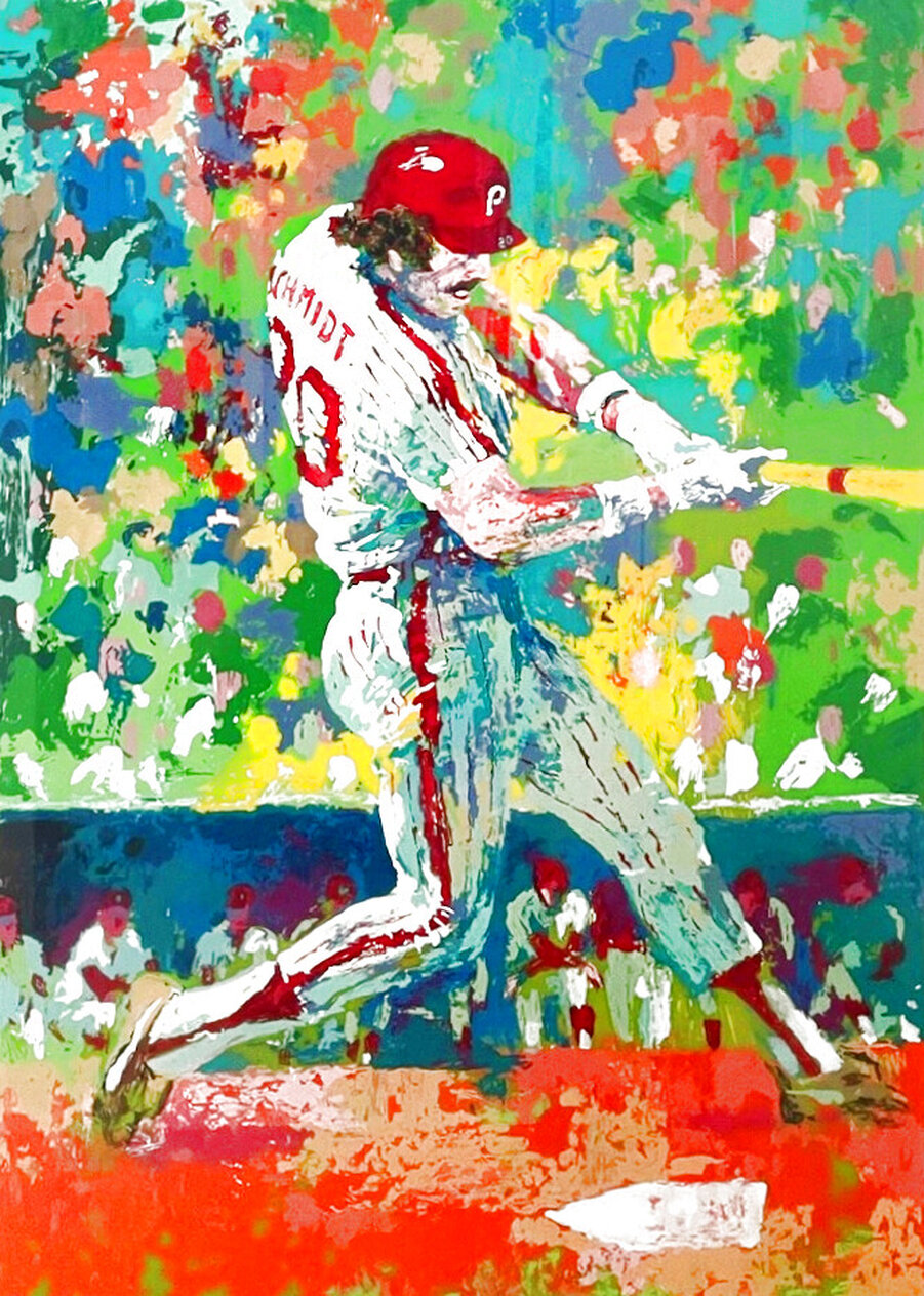 Slugger 1990 Limited Edition Serigraph by LeRoy Neiman - For Sale on ...