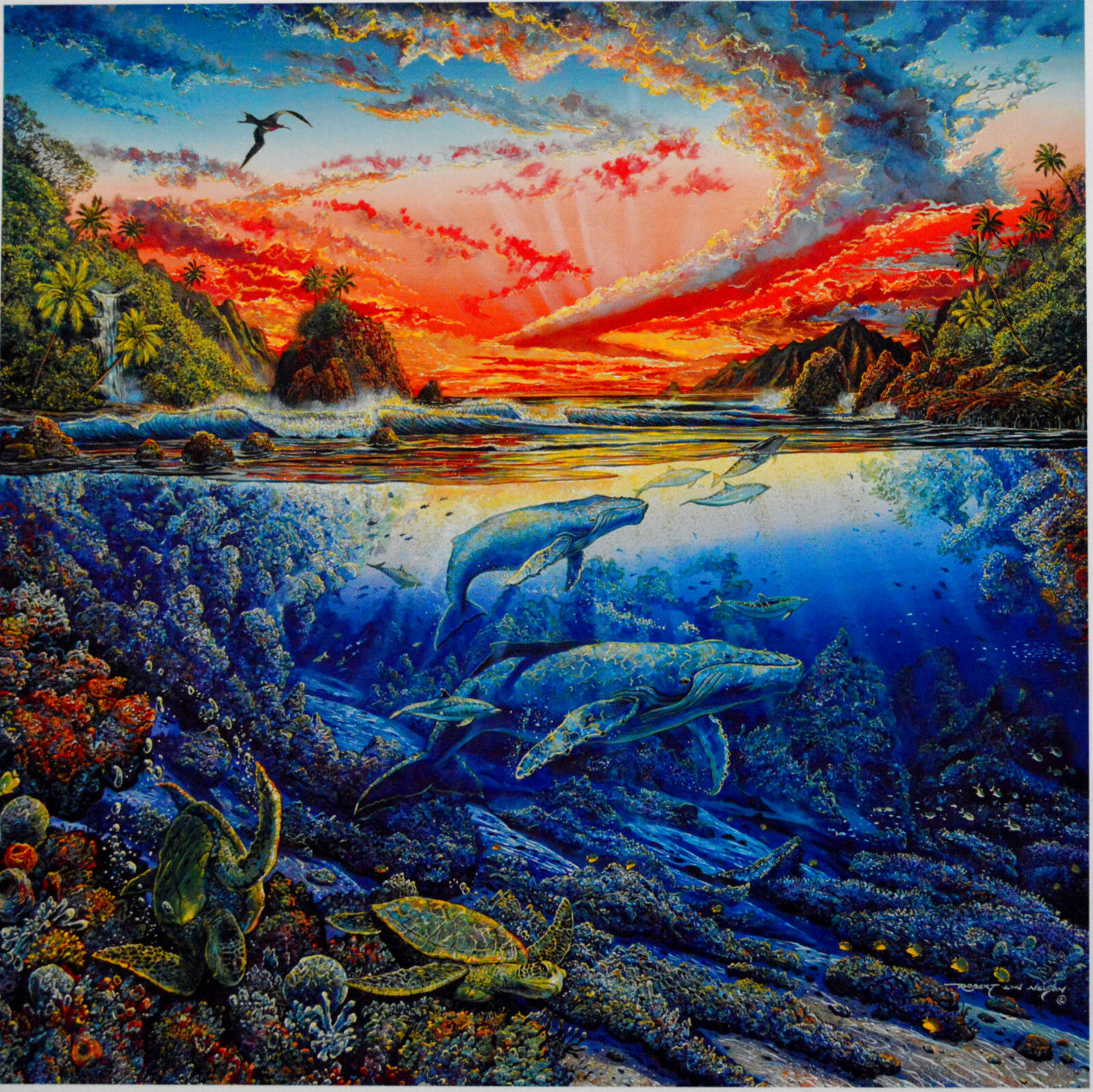 Hana's Secret Magic Mixed Media 16x16 by Robert Lyn Nelson - For Sale on Art Brokerage