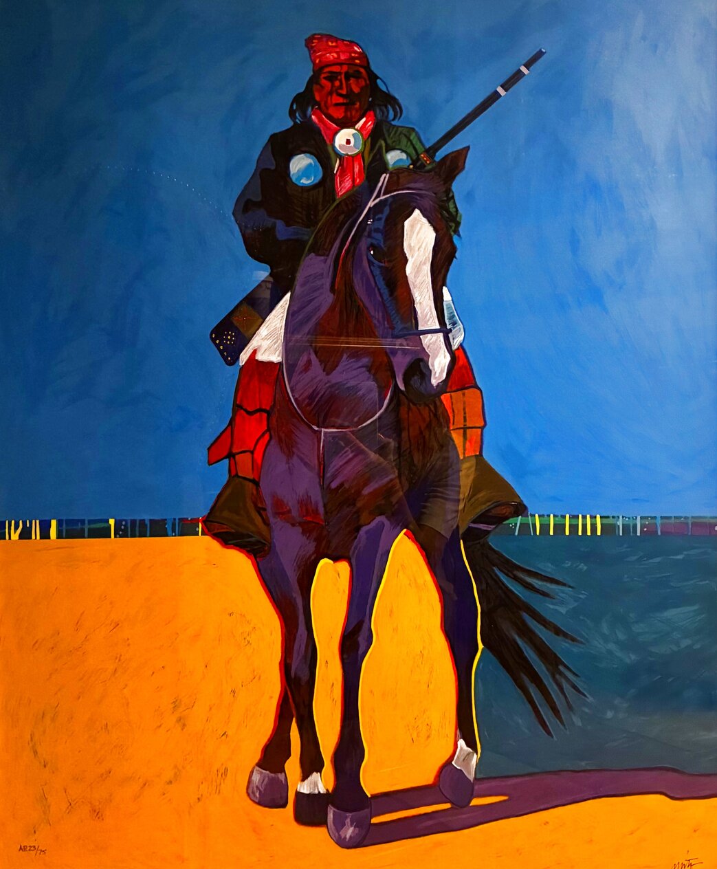 Geronimo 1997 Limited Edition Artist Proof Serigraph 36x30 by John ...