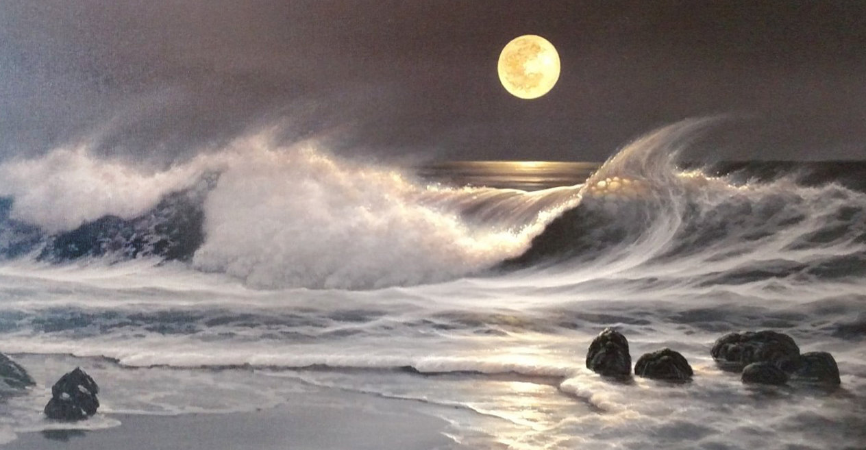 Full Moon Rising 2007 by Noelito - For Sale on Art Brokerage