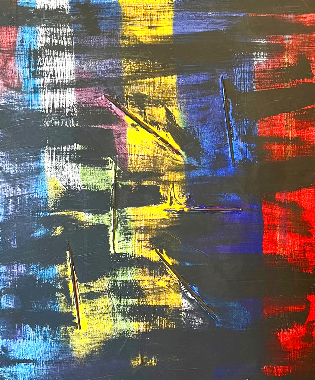 Urgency 2017 Acrylic on Canvas 36x24 by Richard Andrew Nulman - For ...