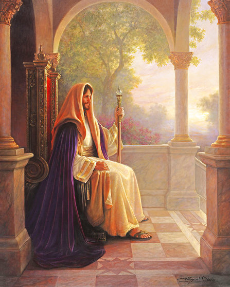 King of Kings 2000 Limited Edition Lithograph on Canvas by Greg Olsen ...
