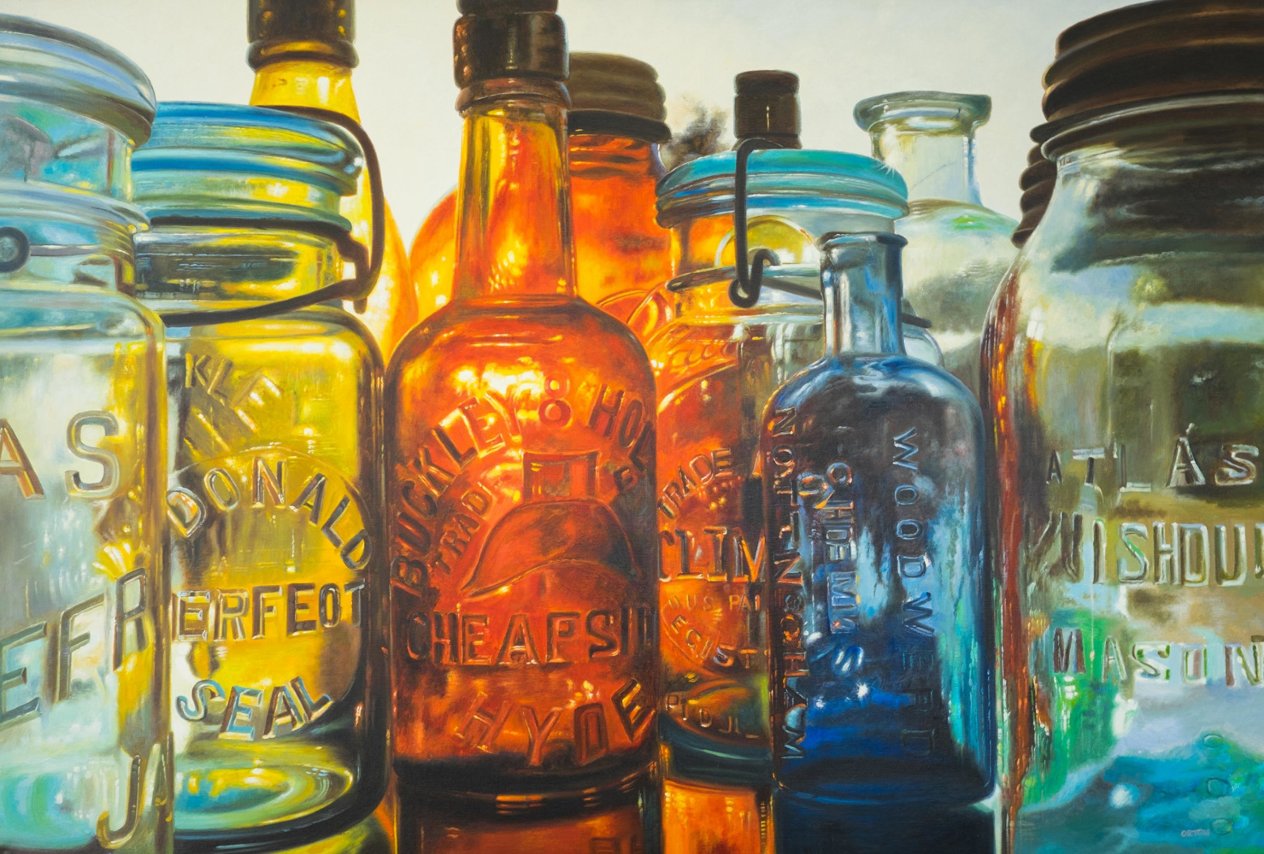 Seal Hyde 2011 38x56 by Ken Orton - For Sale on Art Brokerage
