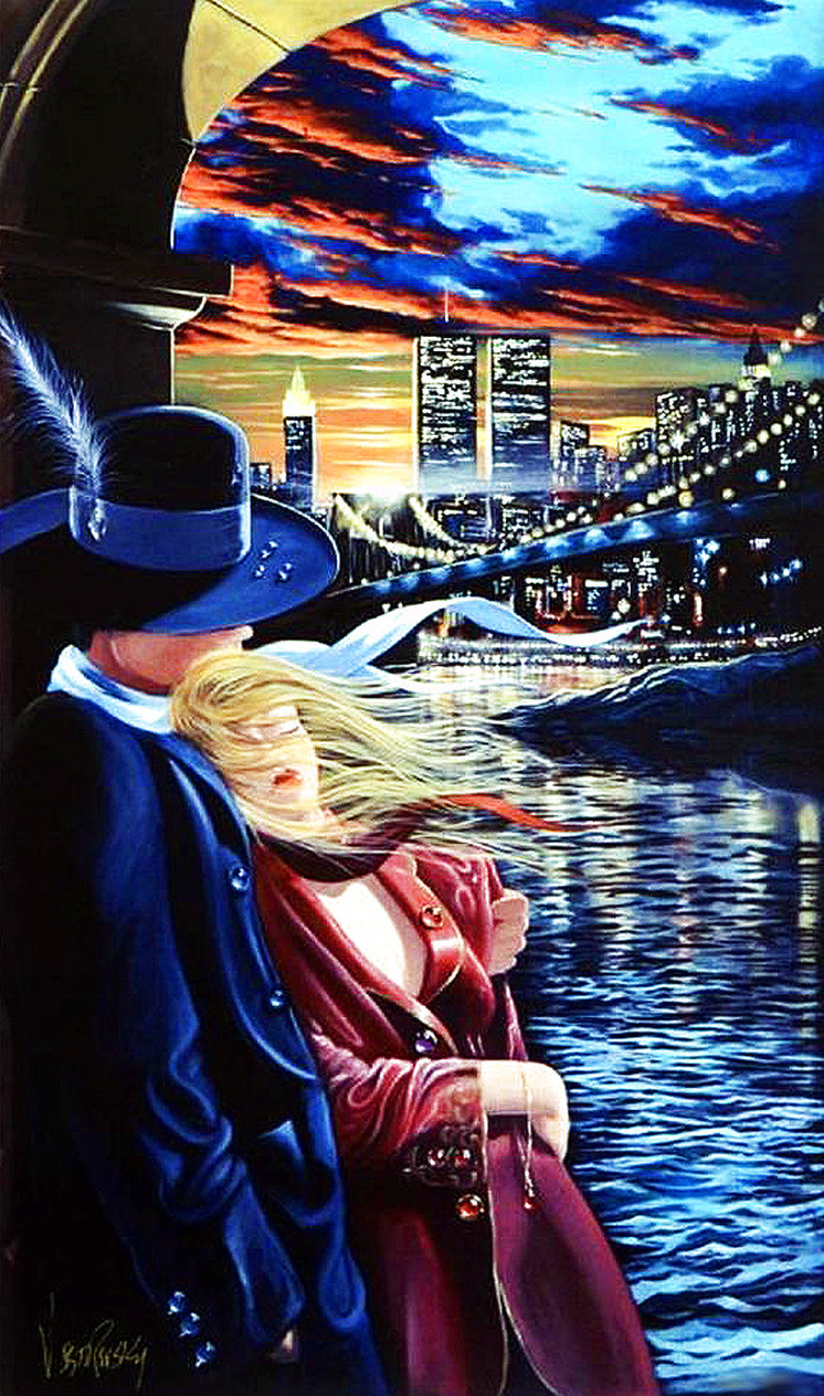 Farewell, Limited Edition Print on Canvas, 47x28, by Victor Ostrovsky ...