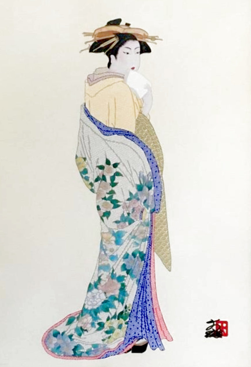 Timeless Beauty 1991 Limited Edition Mixed Media by Hisashi Otsuka ...