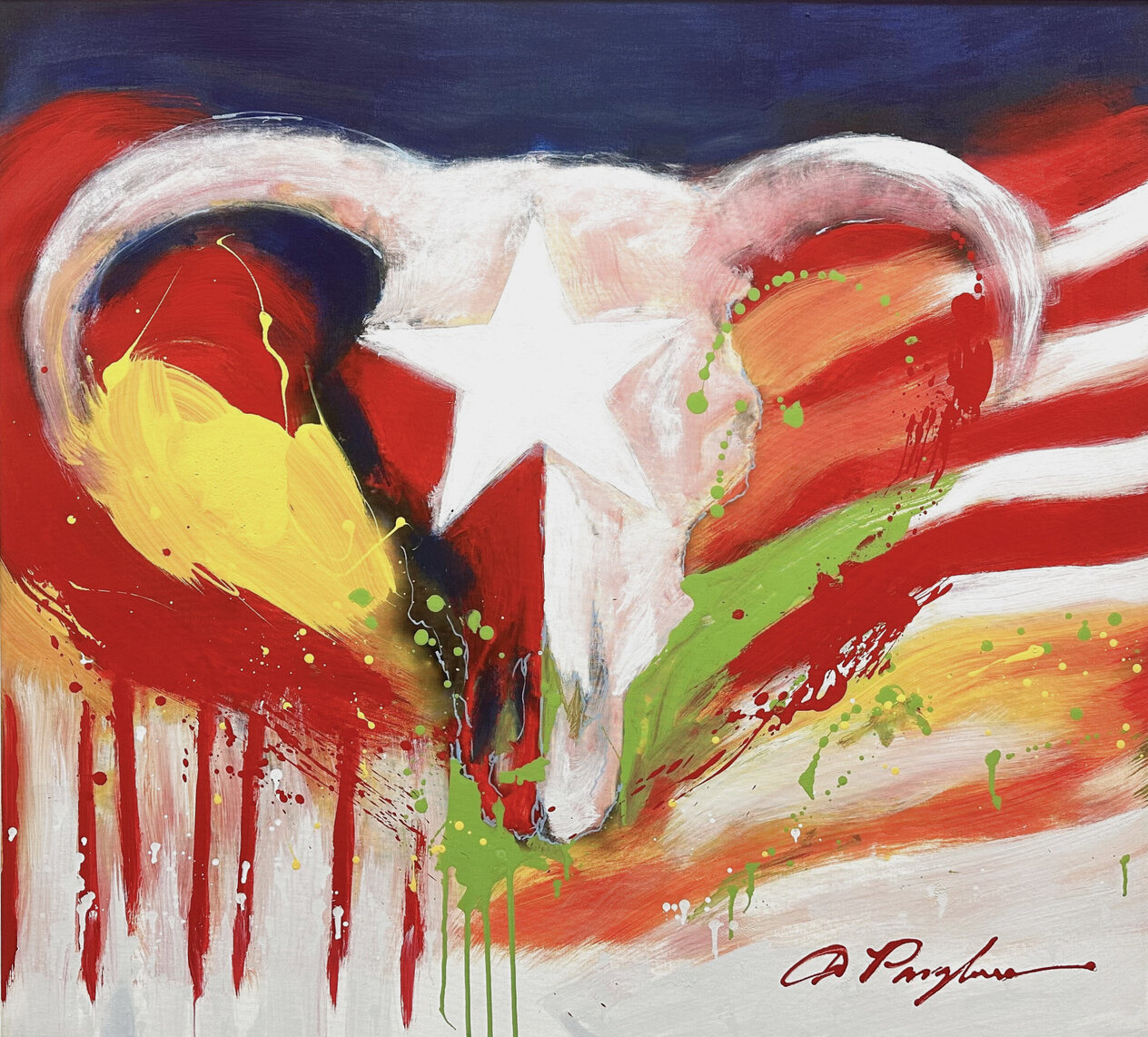 Texas Memories 2019 Acrylic on Canvas by Dominic Pangborn - For Sale on ...