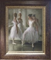 Ballerinas 40x34 by Stephen Pan - For Sale on Art Brokerage