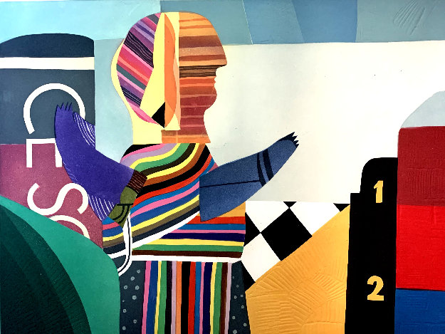 Electronic Man 1984 Aquatint on Paper 30x40 by Max Papart - For Sale on ...